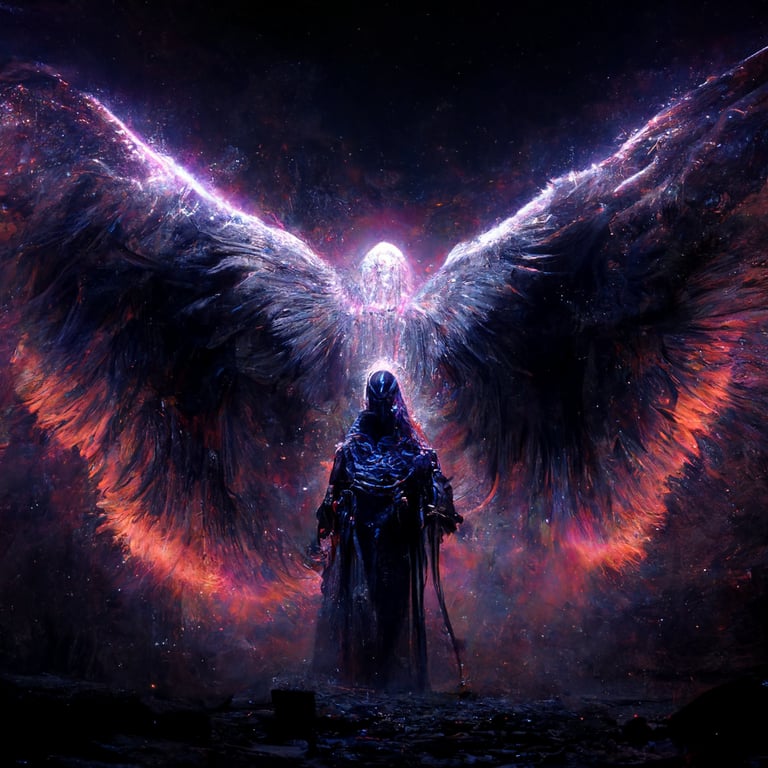 Azrael Angel Of Death Art