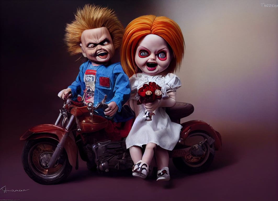 Chucky And His Bride Wedding
