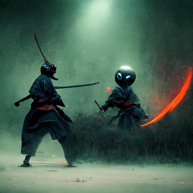 Ninja Vs Samurai Wallpaper