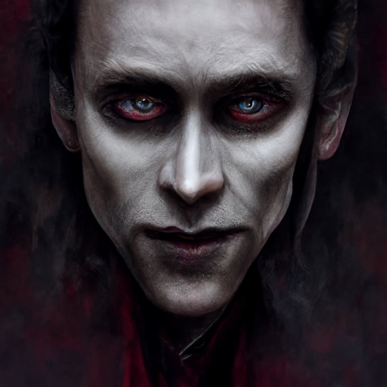 Tom Hiddleston As A Vampire