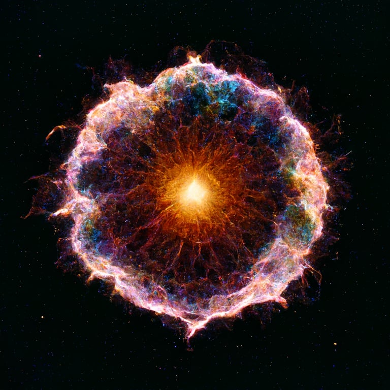 Supernova Star Tattoo