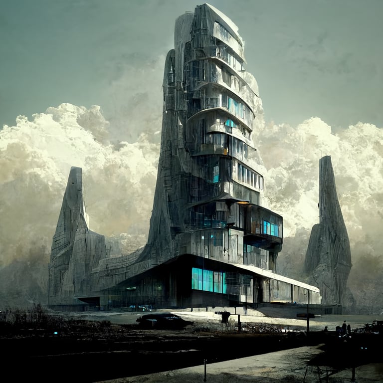 Sci Fi Building Concept