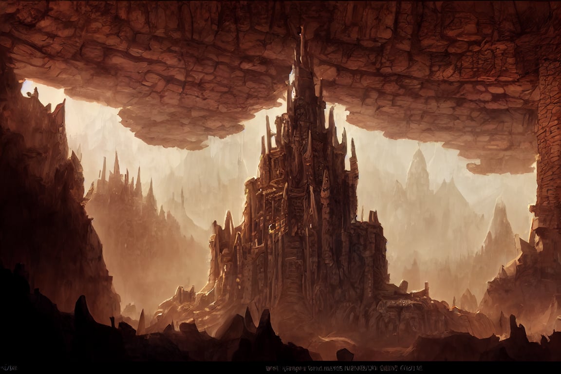 Underground City Drawing