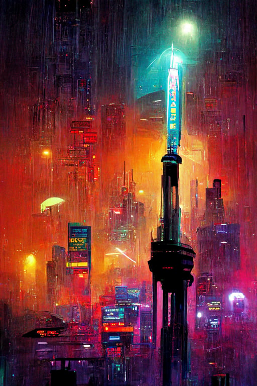 Blade Runner City Rain