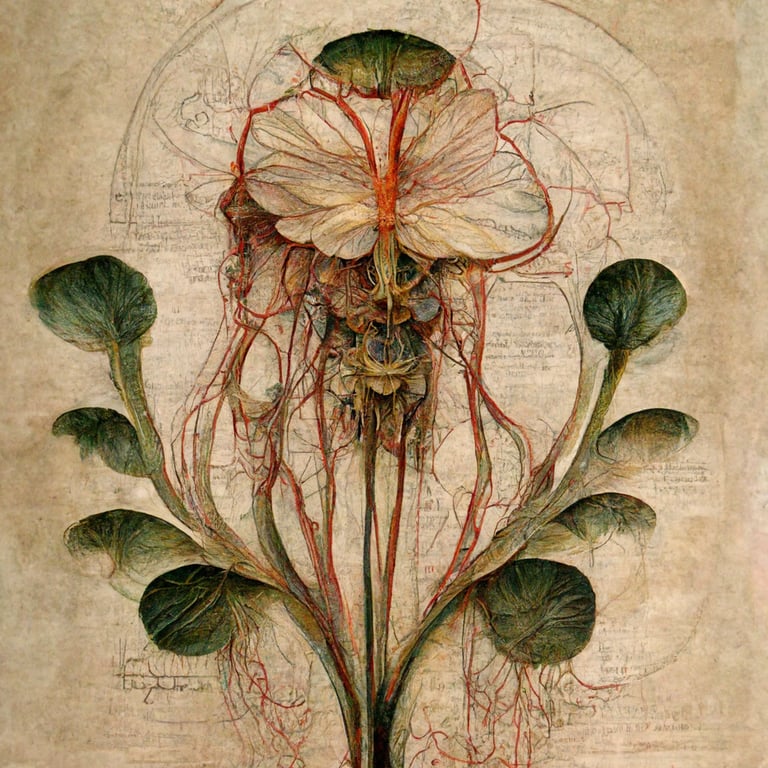 Leonardo Da Vinci Drawings Of Plants