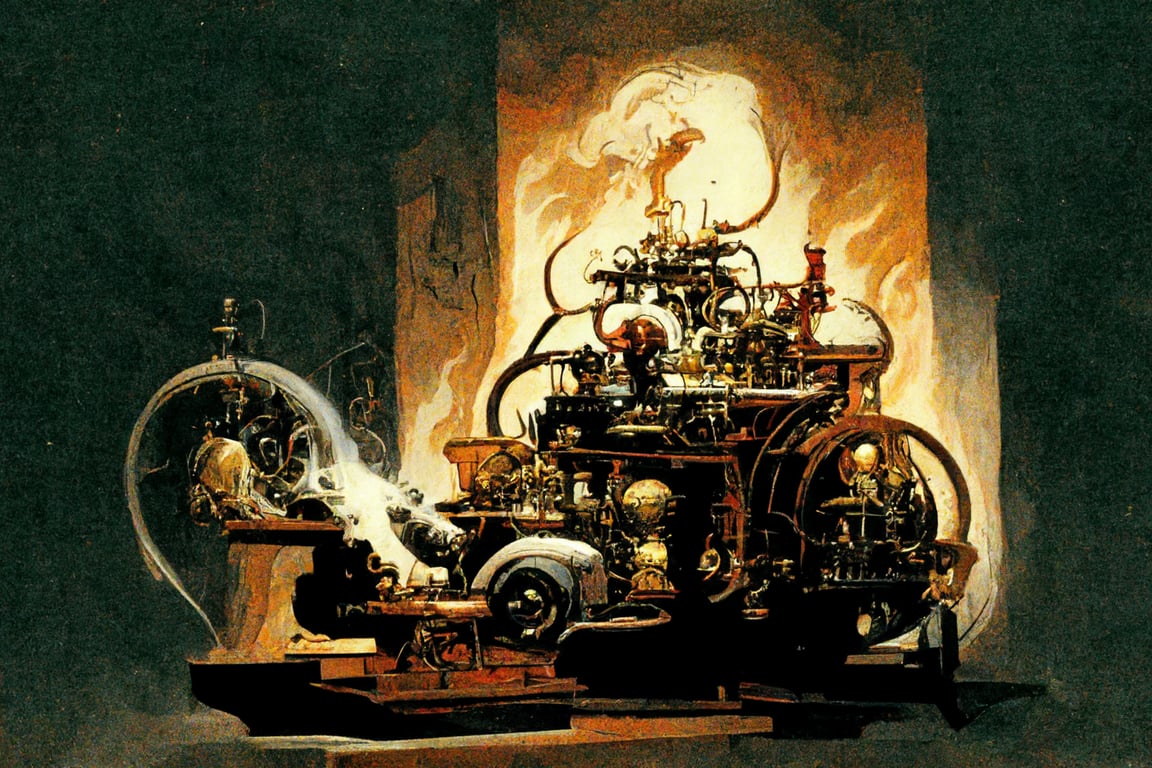 First Internal Combustion Engine