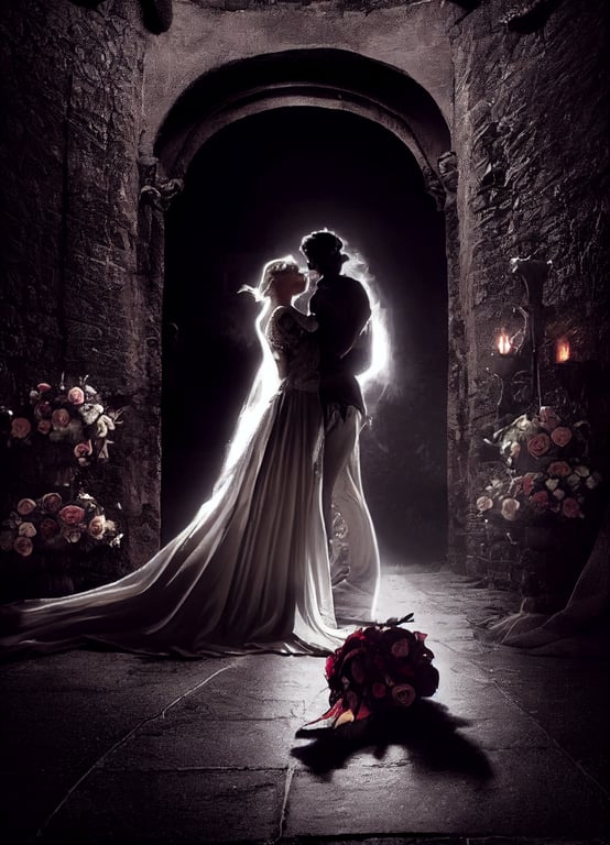 Demon In Wedding Photo