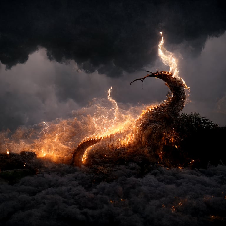Realistic Fire Breathing Dragons