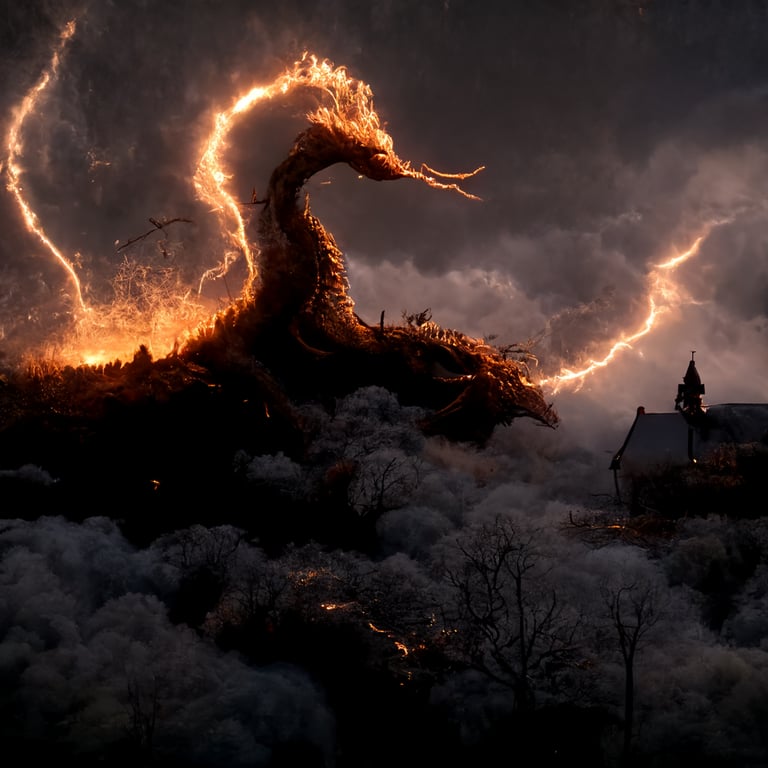 Realistic Fire Breathing Dragons
