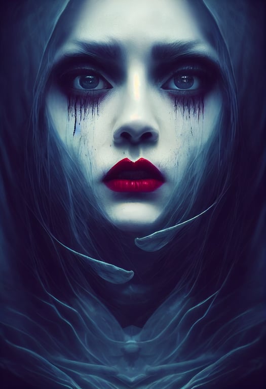 Ghost Woman Art
