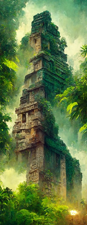 Mayan Temple Paintings