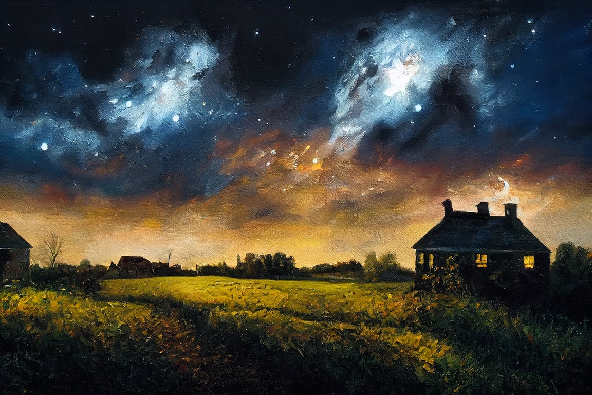 Night Paintings Realistic