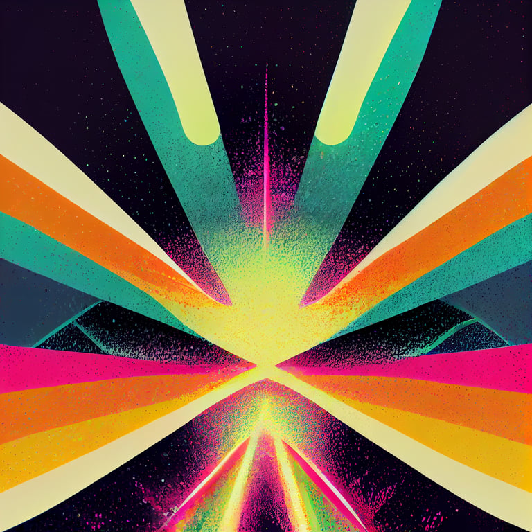 Trippy Rave Art