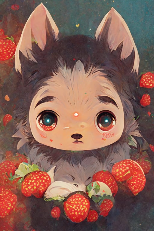 Chibi Wolf Anime