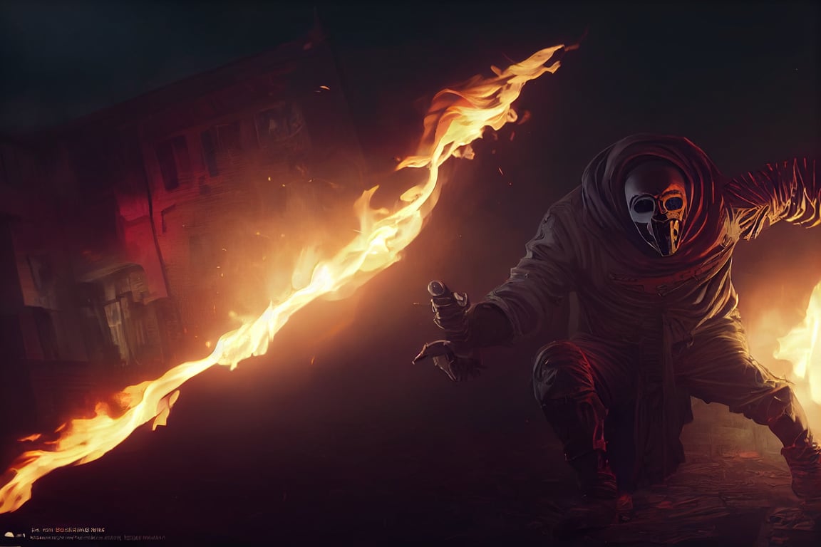 Ghostface Killah Wearing Mask