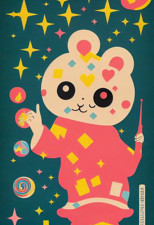 prompthunt: Vintage soviet propaganda poster, cute kawaii, uwu, Lisa ...