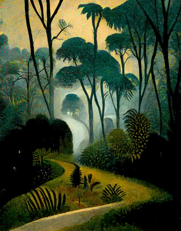 Henri Rousseau Jungle Paintings