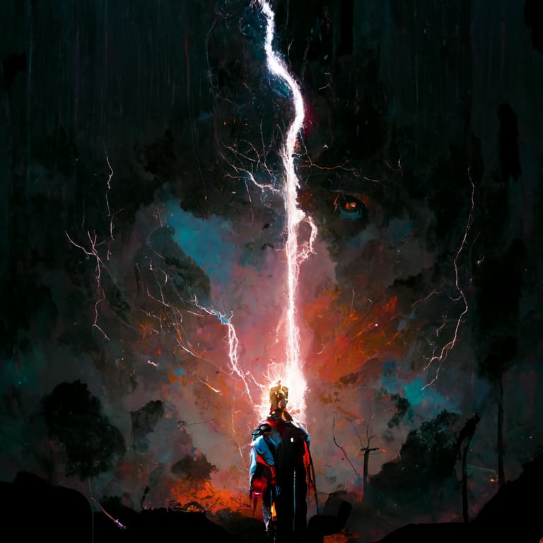 Thor Lightning Background