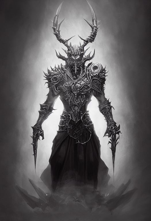 Realistic Demon Sketches