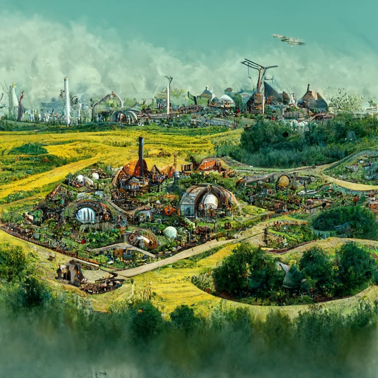 Post Apocalyptic Village