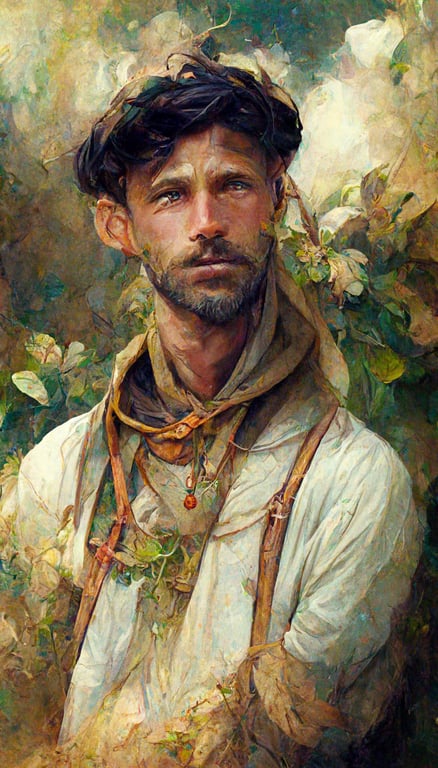 Medieval Peasant Clothing Painting