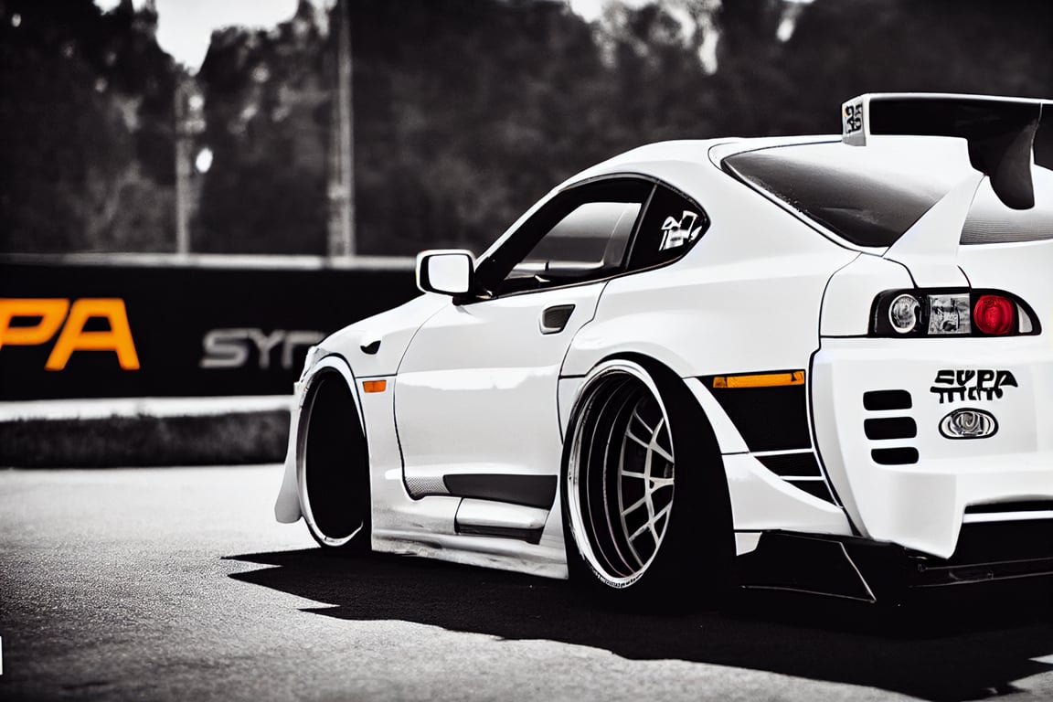 Toyota Supra Drifting