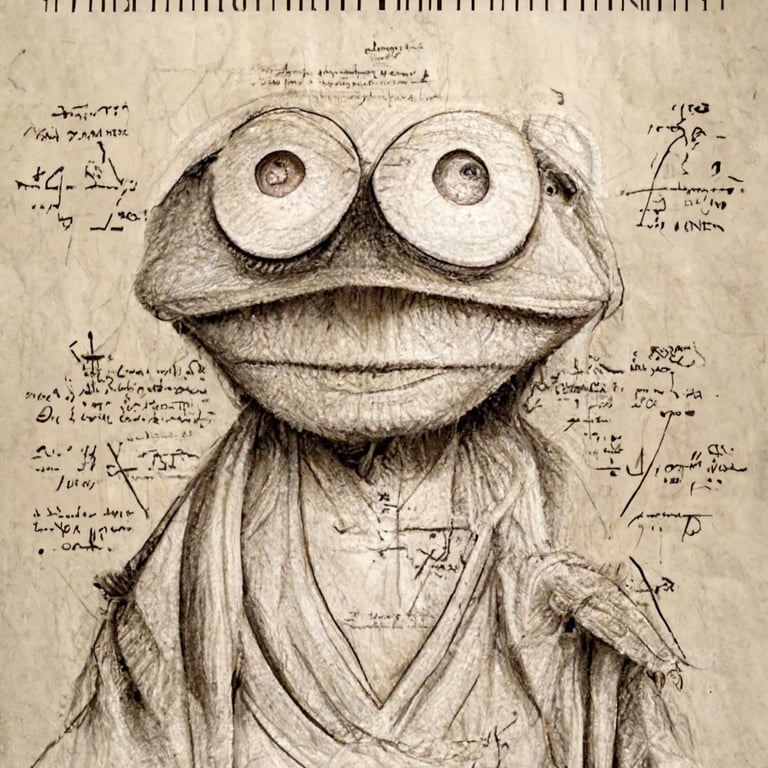 Kermit Drawing