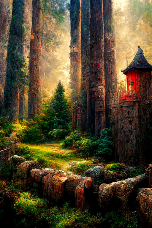 Fantasy Forest Fortress