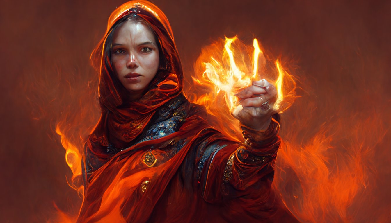 Fire Mage Art