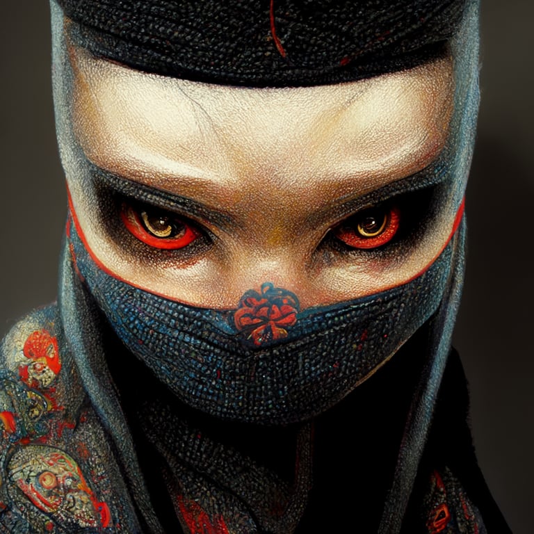 Girl Ninja Makeup | Saubhaya Makeup