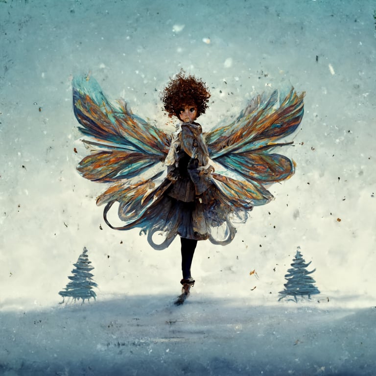 Anime Snow Fairy
