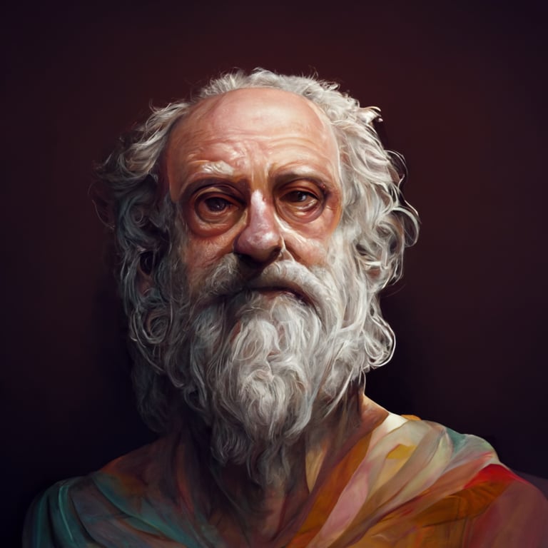 Plato Caricature