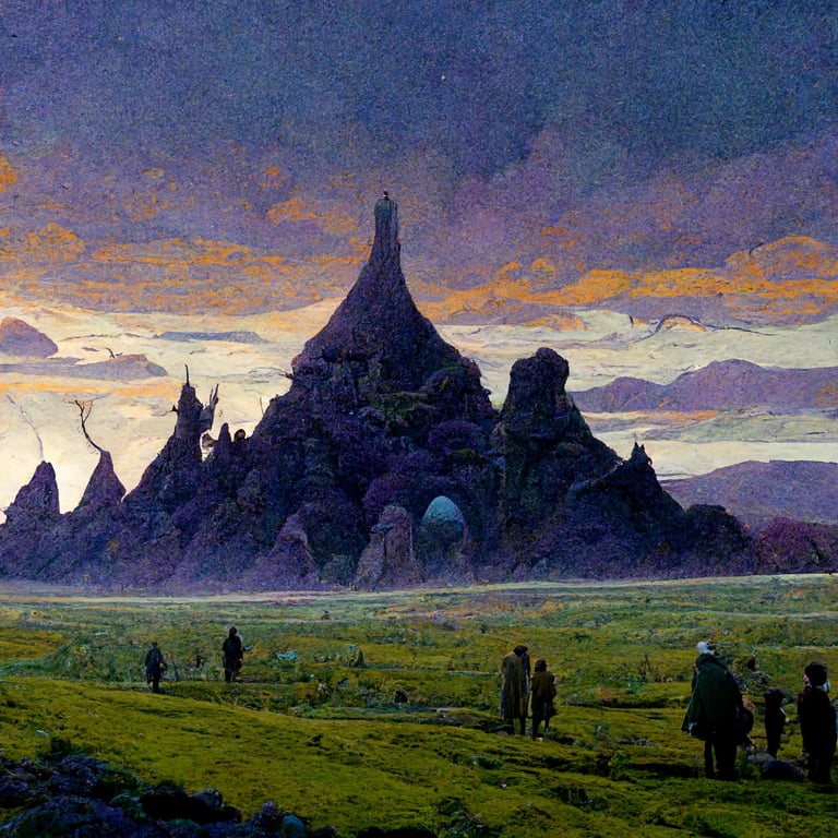 Middle Earth Scenery