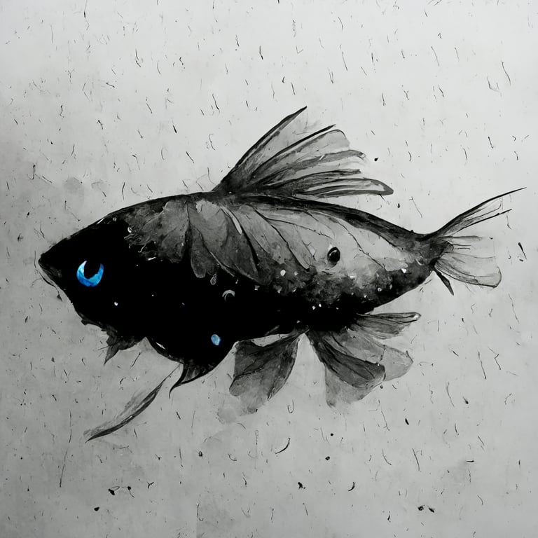 Realistic Rain Drawing