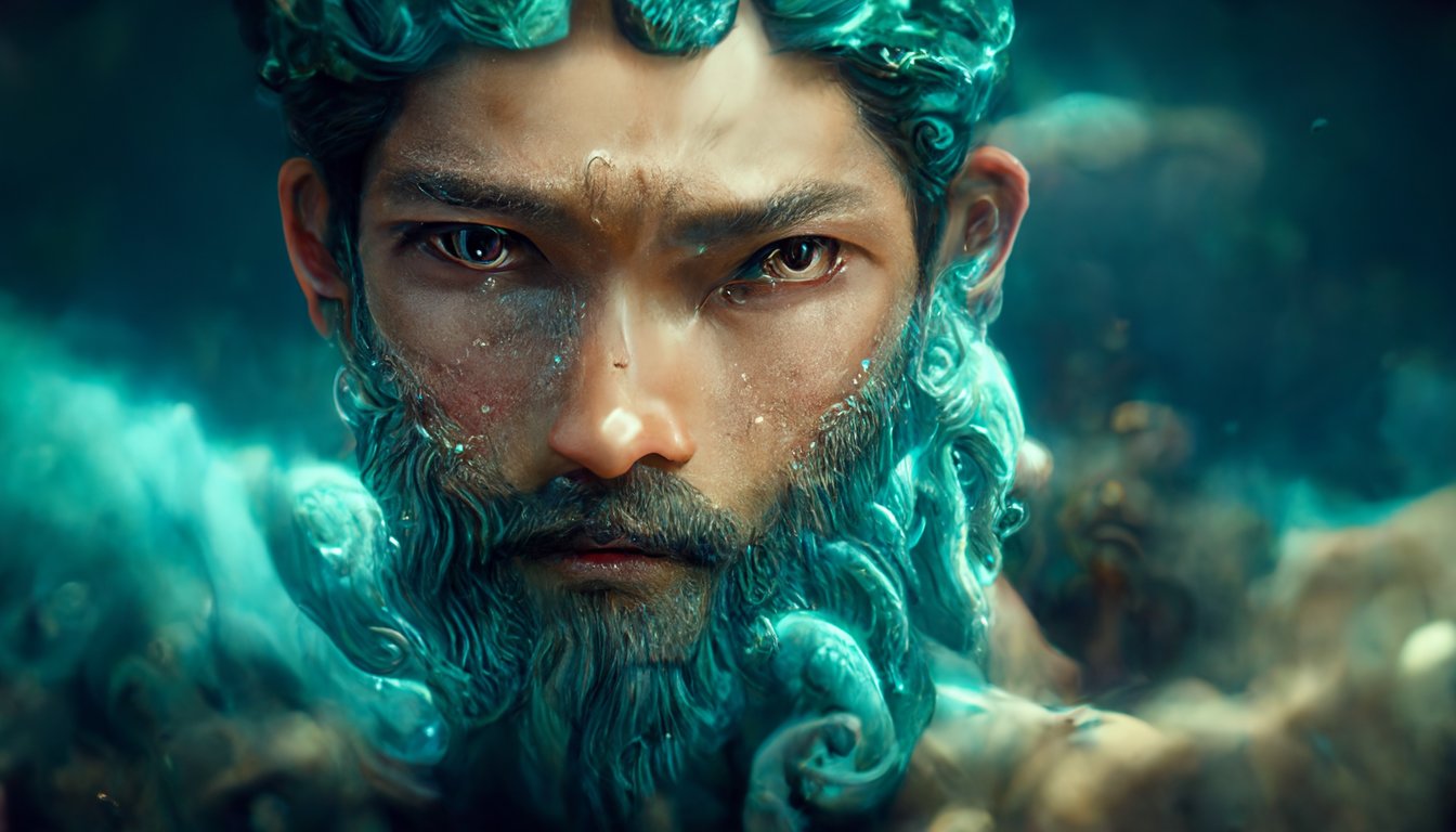 Poseidon Face