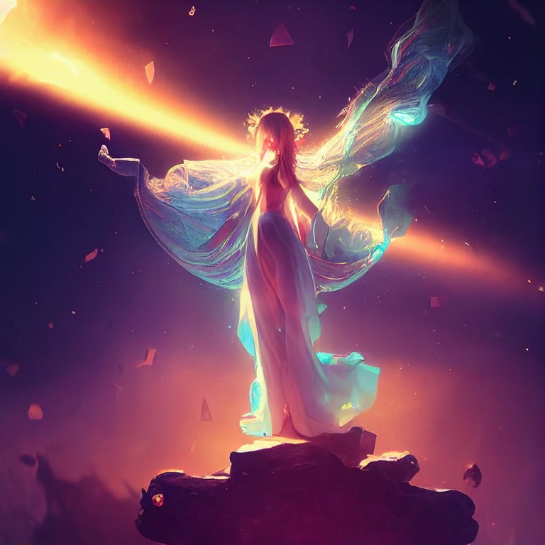 prompthunt: Mysterious and beautiful wizard, visual by wlop, visual by ...