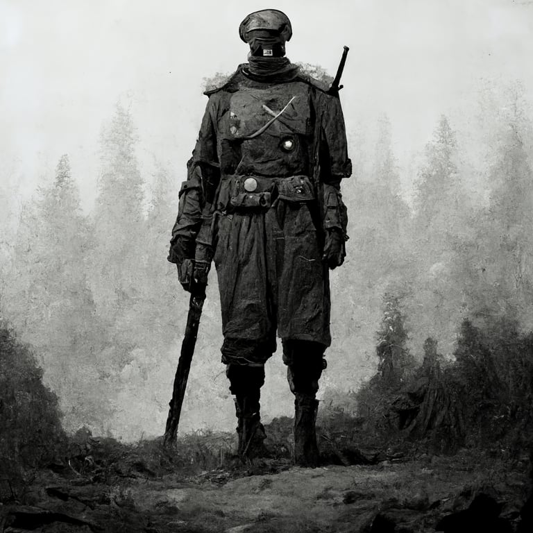Steampunk German Soldier