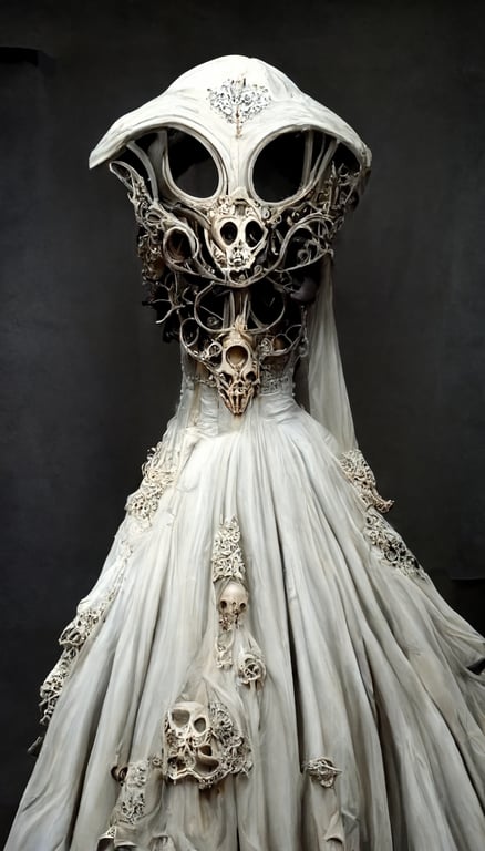 Skeleton Wedding Dress