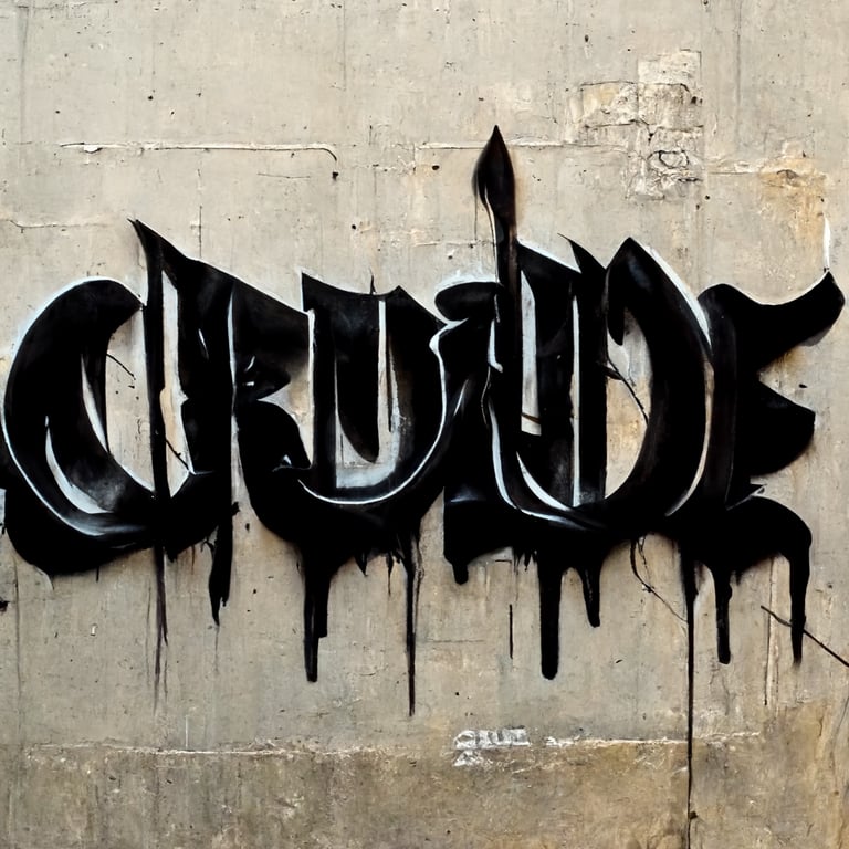 3d Graffiti Letter Fonts