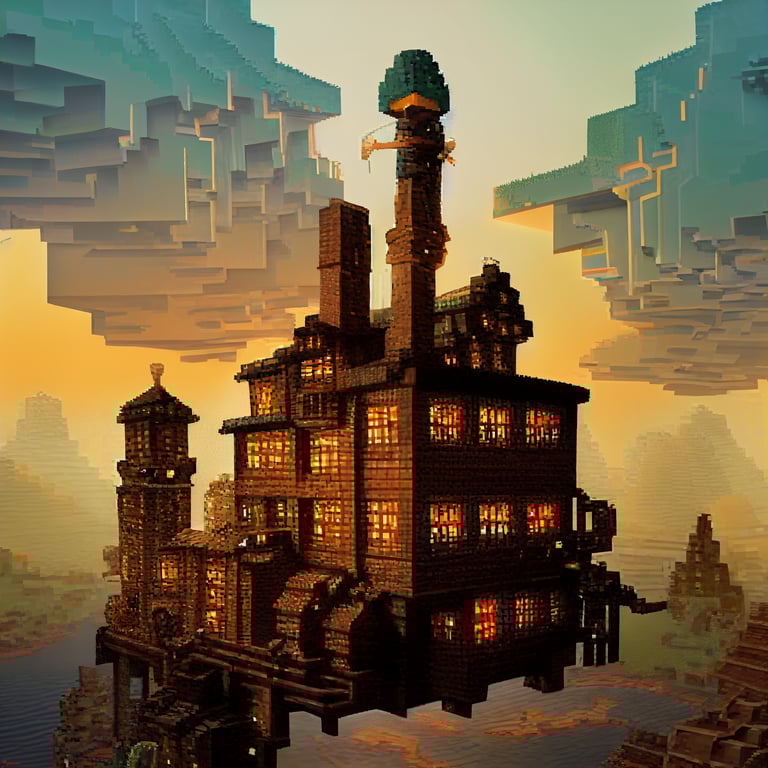 Steampunk Mansion Minecraft