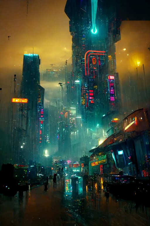 Blade Runner City Street