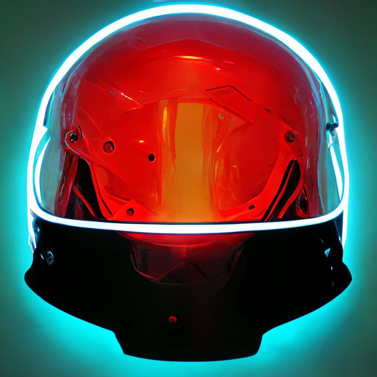 Space Helmet Front