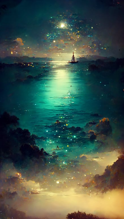 Summer Night Sky Wallpaper