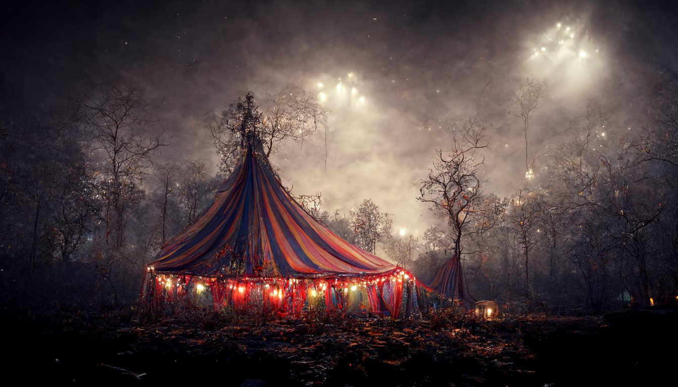 Haunted Circus Tent