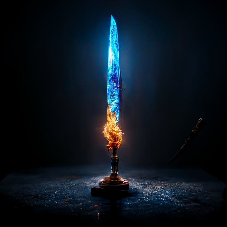 Sword Of Blue Fire