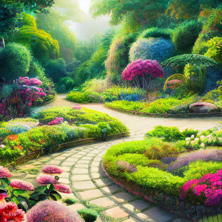 Beautiful Garden Background