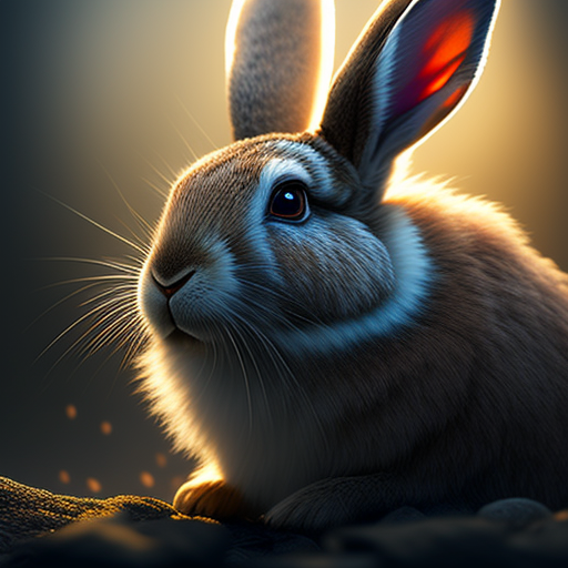 cheery-heron677: A Magic Hare with a Light yellow fur Coat