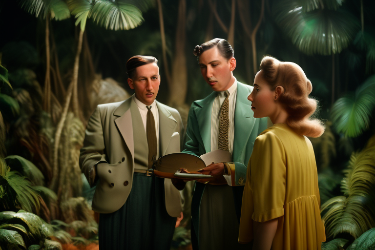 addison: A scientist discovering a new species in a remote jungle