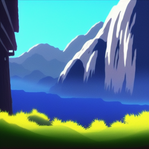 bitfloorsghost: a misty mountain