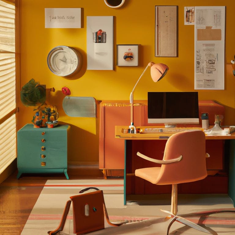Wes Anderson Interior | PromptHunt Template